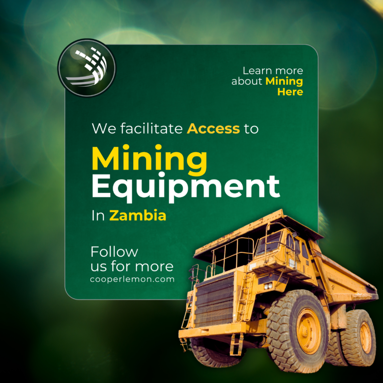 Facilitating Access to Mining Equipment in Zambia: Empowering Your ...